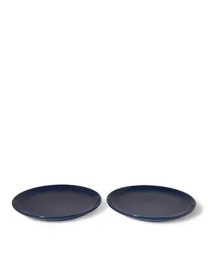 R+D.LAB Rd.lab Set Of Two Large Bilancia Glazed Ceramic Plates