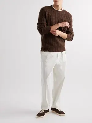 Ralph Lauren Cable-knit Cashmere Sweater