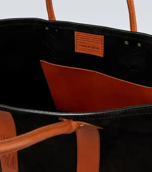 HAULIER Medium Utility Suede Tote