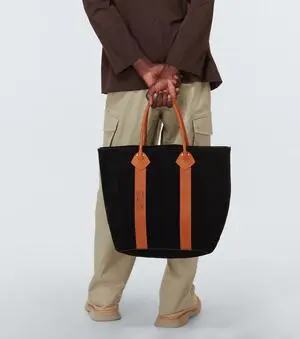 HAULIER Medium Utility Suede Tote