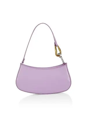 Staud Women's Ollie Leather Shoulder Bag - Mink Lilac