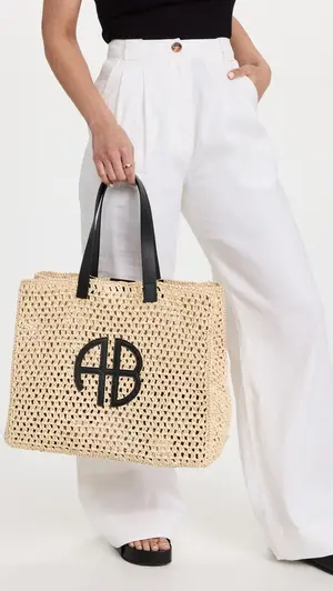 ANINE BING Large Rio Tote - Sand