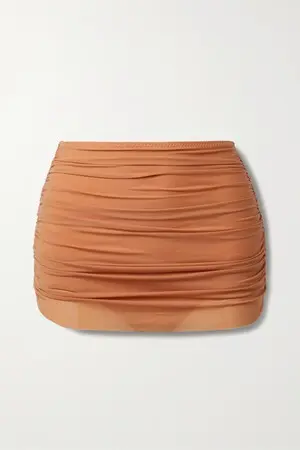 Norma Kamali Bill Ruched Bikini Briefs