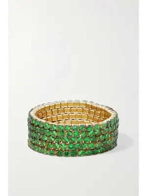 Shay 18-karat Garnet Stacked Ring