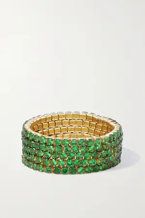 Shay 18-karat Garnet Stacked Ring