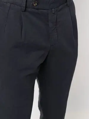 BRIGLIA 1949 Straight Leg Cotton Chinos - Blue