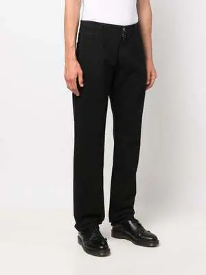 Raf Simons Mid-rise Straight-leg Jeans - Black