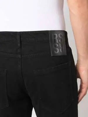 Raf Simons Mid-rise Straight-leg Jeans - Black
