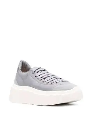 Agl Blondie Leather Sneakers - Grey