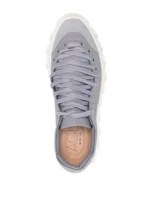 Agl Blondie Leather Sneakers - Grey
