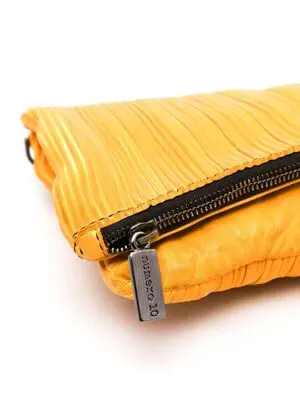 NUMERO 10 Crease-effect Crossbody Bag