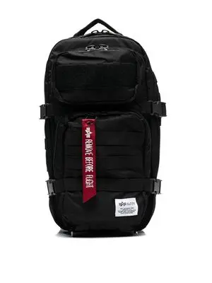 Alpha Industries Multi-pocket Backpack - Black
