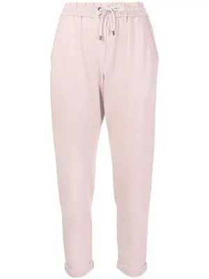 Brunello Cucinelli Elasticated Sweat Pants Pink