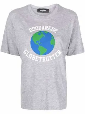 Dsquared2 Logo-print T-shirt - Grey
