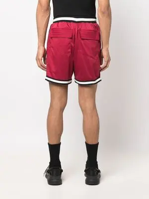 Rhude Logo Print Drawstring Shorts