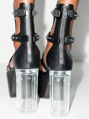 Rick Owens Platform Heeled Sandals