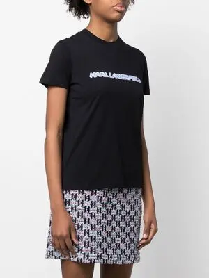 Karl Lagerfeld Future-print T-shirt