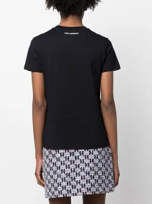 Karl Lagerfeld Future-print T-shirt
