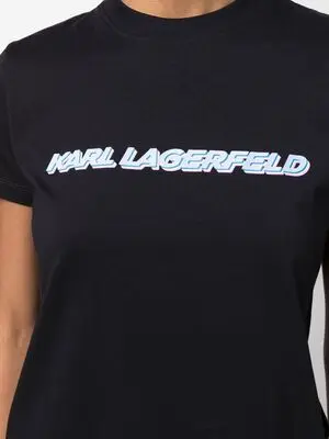 Karl Lagerfeld Future-print T-shirt