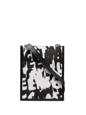 Alexander McQueen Graffiti-print Shoulder Bag