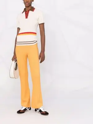 Sandro Rib-knit Trousers