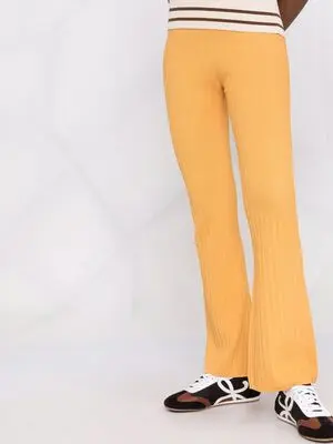 Sandro Rib-knit Trousers