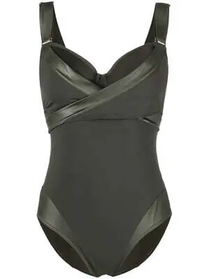 Marlies Dekkers Cache Coeur Balcony One-piece Swimsuit - Green