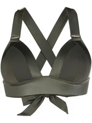 Marlies Dekkers Cache Coeur Bralette Bikini Top - Green