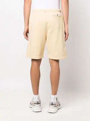 Heron Preston Logo-embellished Cotton Track Shorts