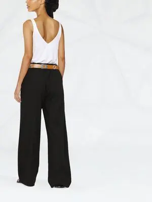 Vince Pleat-front Straight Leg Trousers