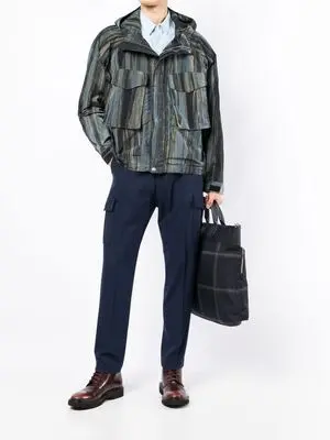 Paul Smith Woodland-print Hooded Jacket