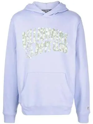 BILLIONAIRE BOYS CLUB Logo Print Hoodie - Purple