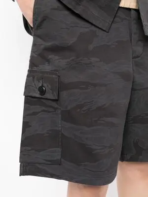 MAHARISHI Camouflage-print Cargo Shorts