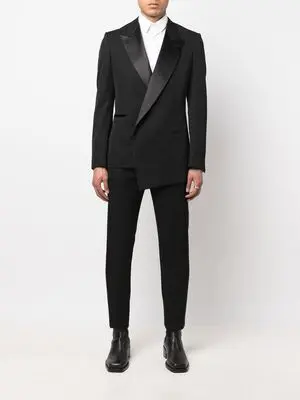 Alexander McQueen Silk Side Panel Trousers