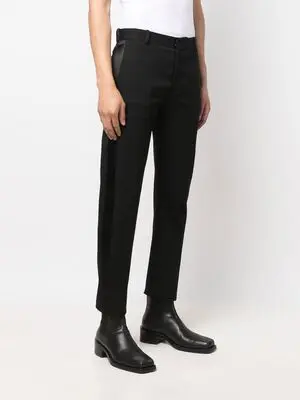 Alexander McQueen Silk Side Panel Trousers