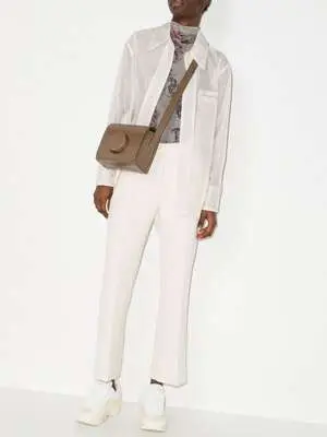 HOLZWEILER Slim-cut Cropped Trousers