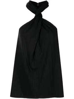ANINE BING Agnes Twist-front Top