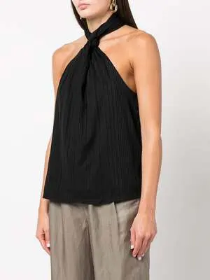 ANINE BING Agnes Twist-front Top