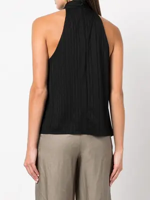 ANINE BING Agnes Twist-front Top