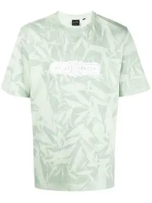 DAILY PAPER Menef Logo-print Crease T-shirt