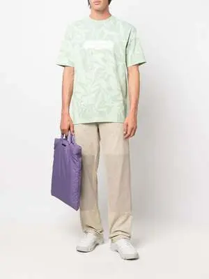 DAILY PAPER Menef Logo-print Crease T-shirt
