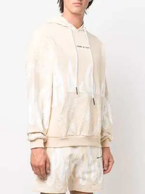 VISION OF SUPER Graphic-print Cotton Hoodie