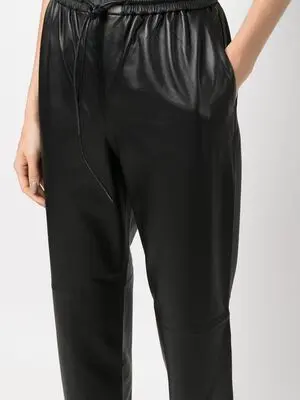 YVES SALOMON Straight-leg Lambskin Trousers
