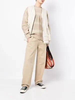 Visvim Belted Padded Gilet - White