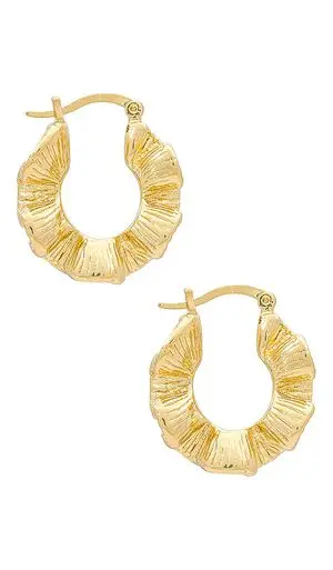 AMBER SCEATS X Wave Hoop Earrings