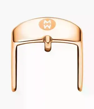 Michele 16mm Strap Buckle Pink Gold