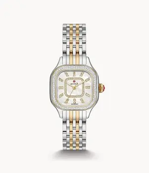 Michele MICHELE Meggie Two-Tone Diamond Watch 2-tone