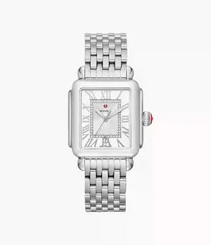 Michele Deco Madison Diamond Dial Watch