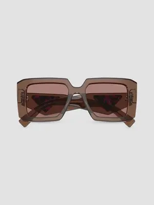 Prada 51mm Square Sunglasses - Light Brown
