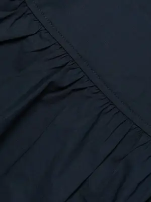 Simkhai Crissy Cotton Poplin Mini Shirtdress - Midnight